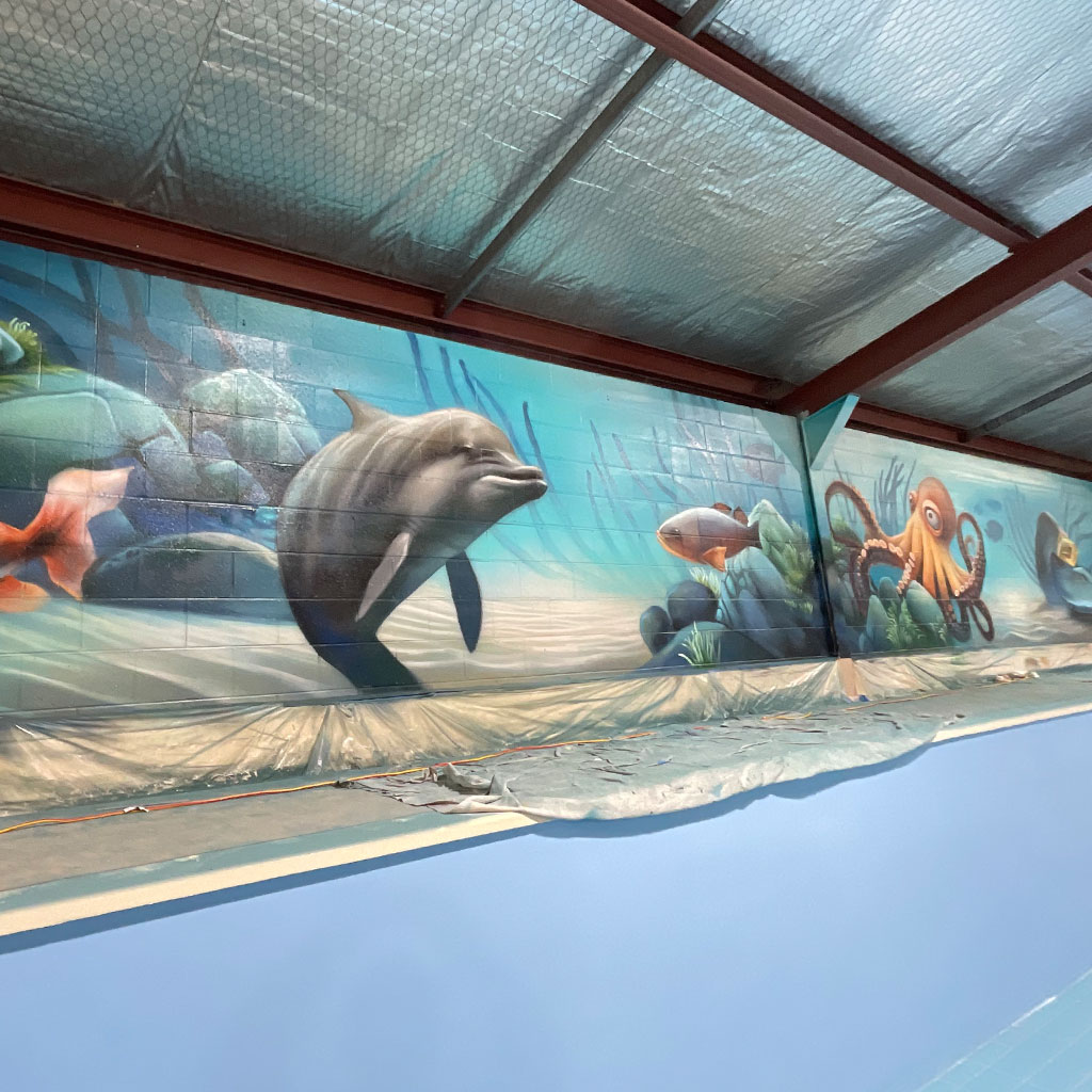 Mural Artist - Designer - Illustrator - Mike Shankster